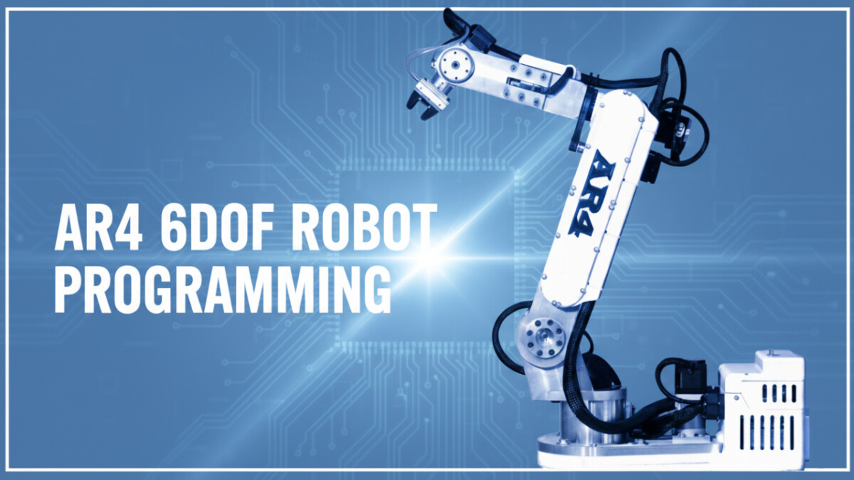 Enroll AR4 Robot Programming - Annin Robotics